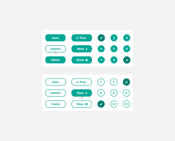Storyline: Simple Animated Button Set - Downloads - E-Learning Heroes