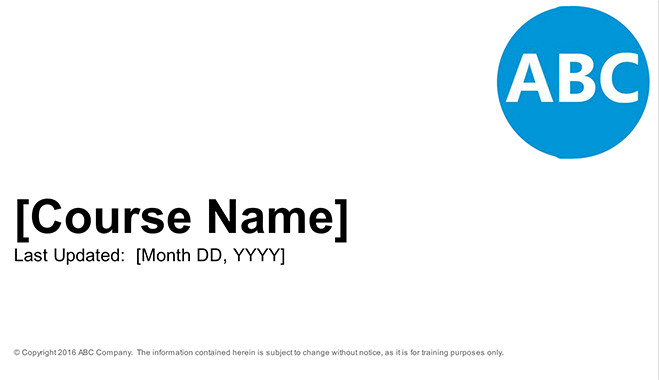 25+ Brilliant E-Learning Course Starter Templates #123